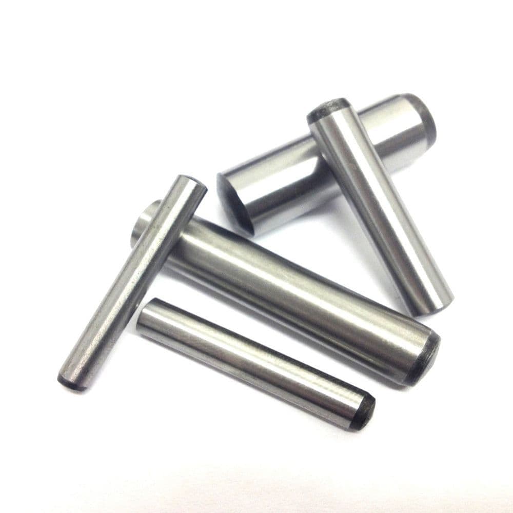 1/4" x 1/2" Imperial Dowel Pins (ANSI B18.8.2) - Hardened & Ground