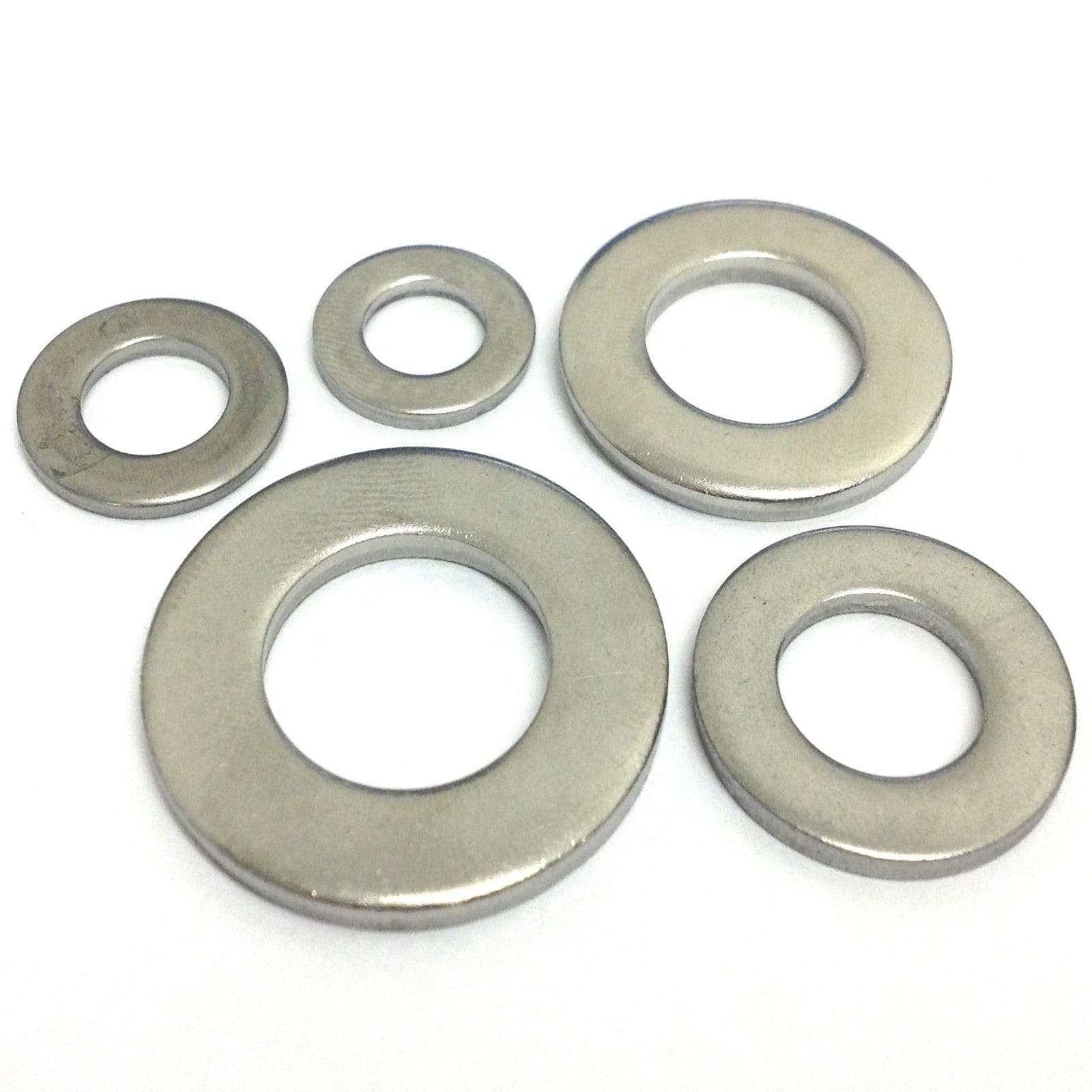 2BA Flat Washers - A2 Stainless Steel