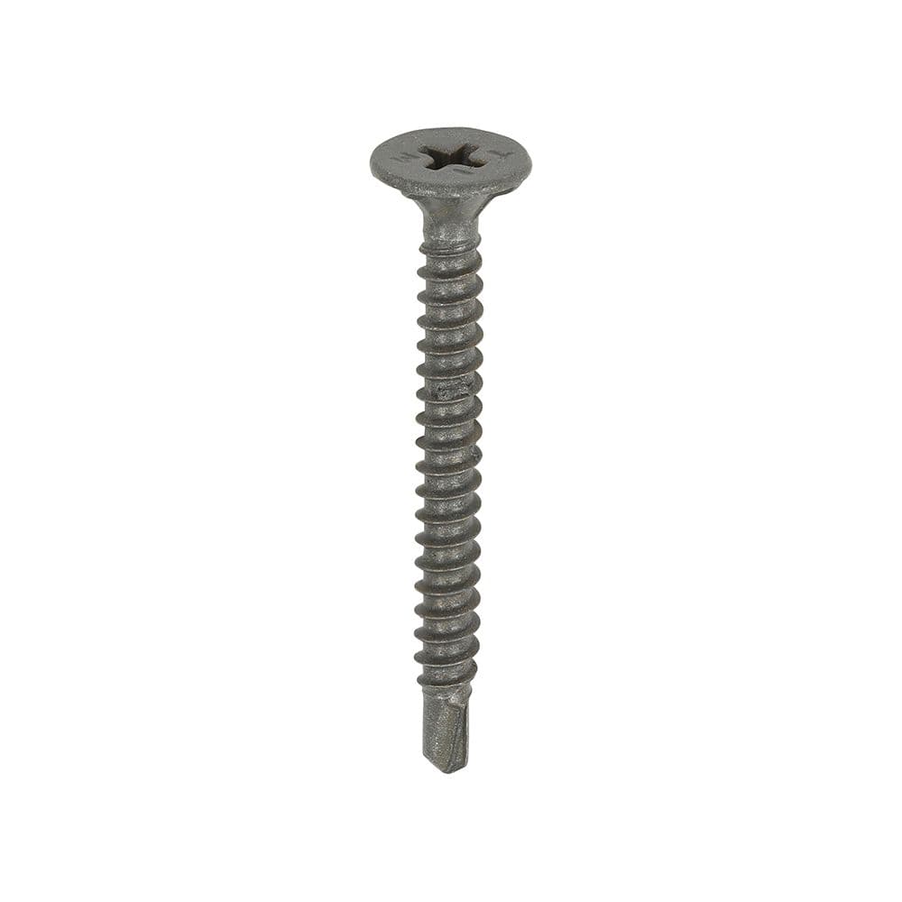 4.2 x 42 TIMCO Drywall Countersunk Wafer Screws - Silver