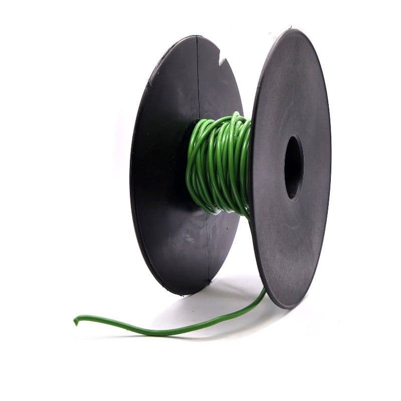 50 Metre Long - Single Core Automotive Cable 14/0.30 - Green
