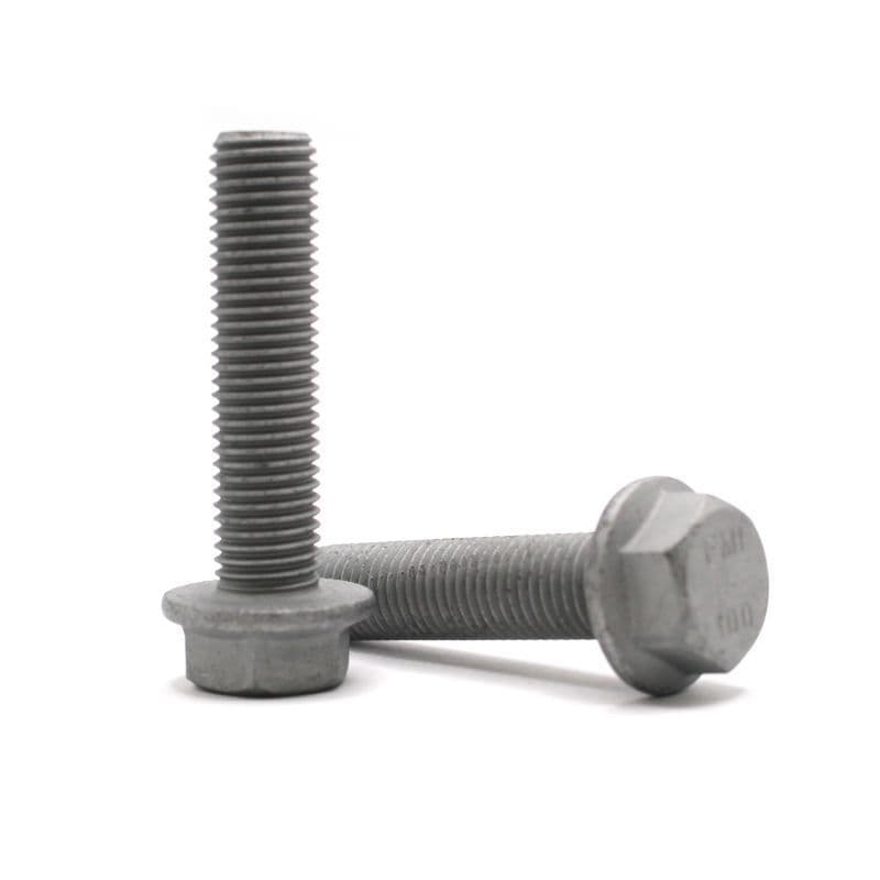M12 x 1 5mm x 35mm Fine Pitch Serrated Hexagon Flanged Bolts - High ...