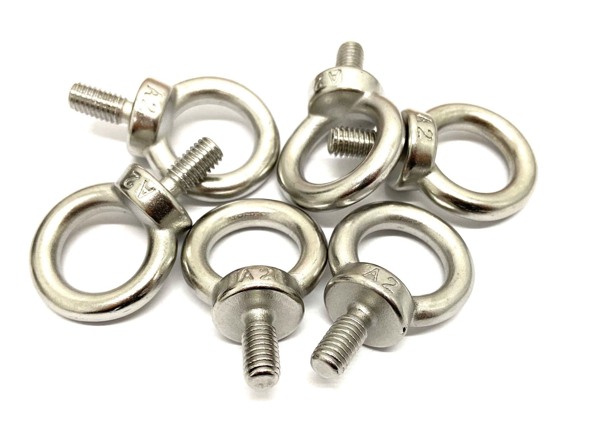 M16 Lifting Eye Bolts - A2 Stainless Steel