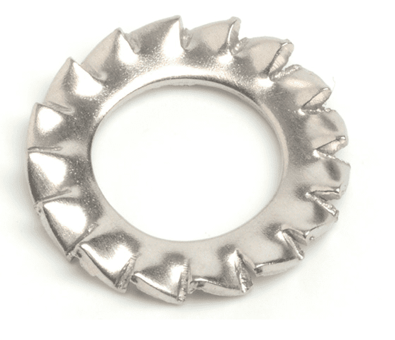M18 External Tooth Washers (DIN 6798A) - A2 Stainless Steel