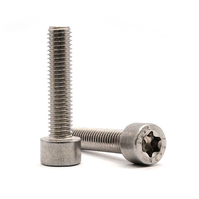 M2 x 8mm Torx Cap Head Screws (DIN 912) - A2 Stainless Steel