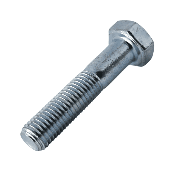 M24 x 2mm x 140mm Fine Pitch Hexagon Bolts DIN 960 - Steel 8 8 Zinc Plated