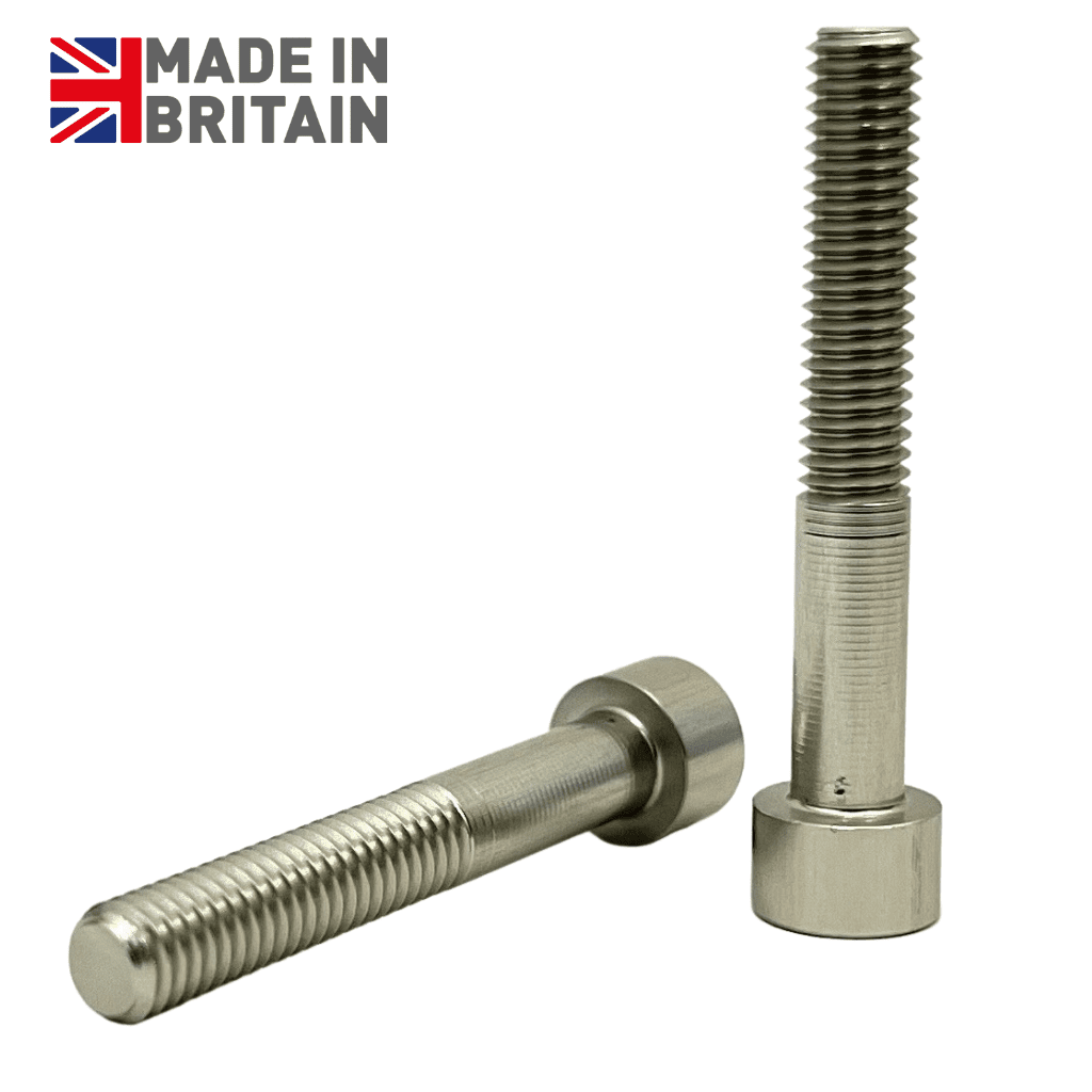 M4 x 35mm Socket Cap Head Screws (DIN 912) - 7075 Aluminium