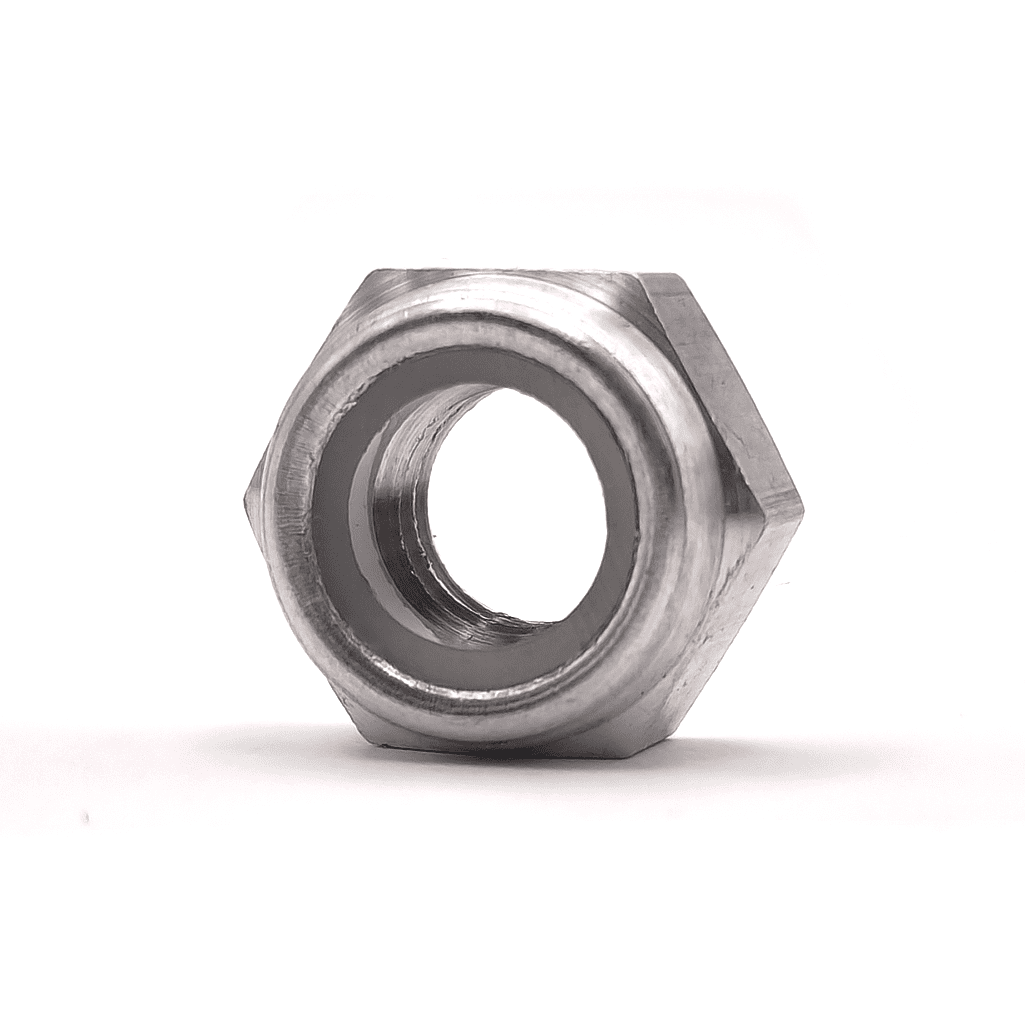 M5 Nyloc Nuts (DIN 985) - Aluminium