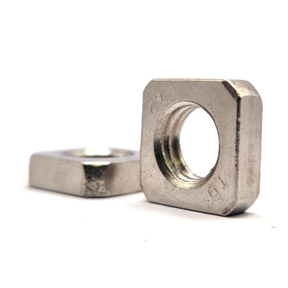 M5 Thin Square Nuts DIN 562 - A2 Stainless Steel