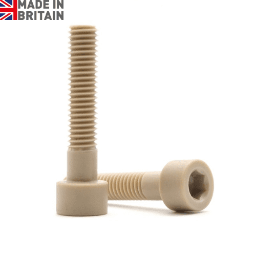 M5 x 25mm Socket Cap Head Screws DIN 912 - Peek