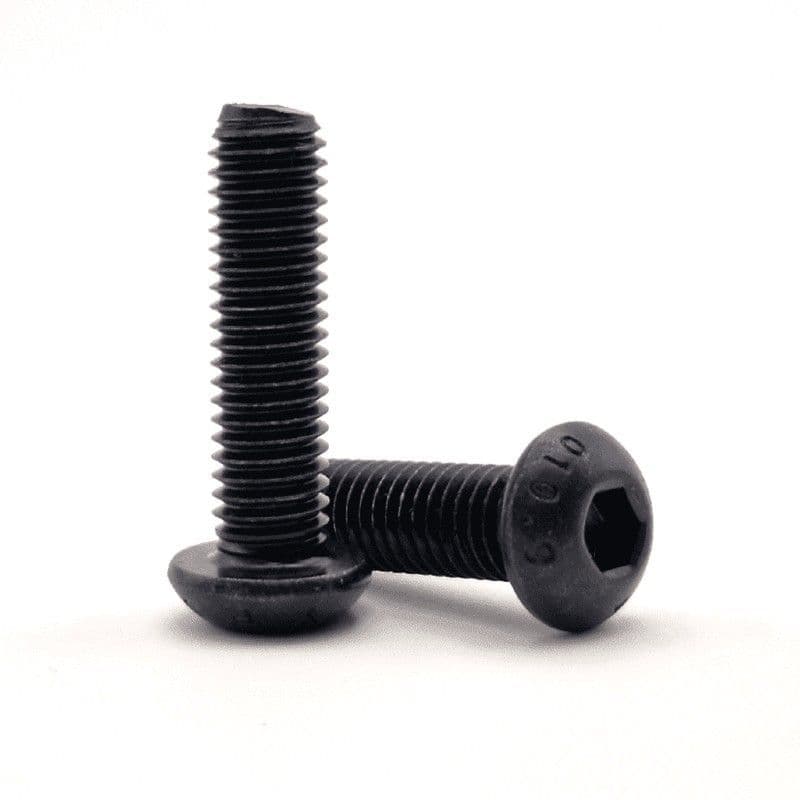 M5 x 45mm Socket Button Head Screws (ISO 7380) - High Tensile Steel 10. ...
