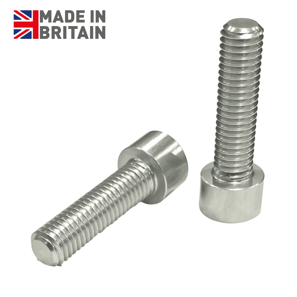 M8 x 25mm Socket Cap Head Screws (DIN 912) - 7075 Aluminium
