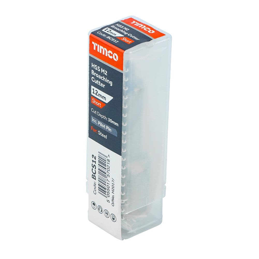 TIMCO 12 x 30 Broaching Cutter - Short