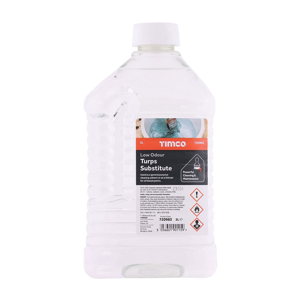 TIMCO 2L Low Odour Turps Substitute