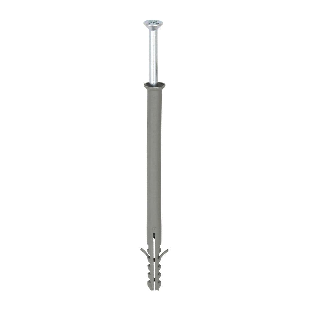 TIMCO 8.0 x 100 Nylon Frame Fixings - PZ - Zinc - Bag of 40