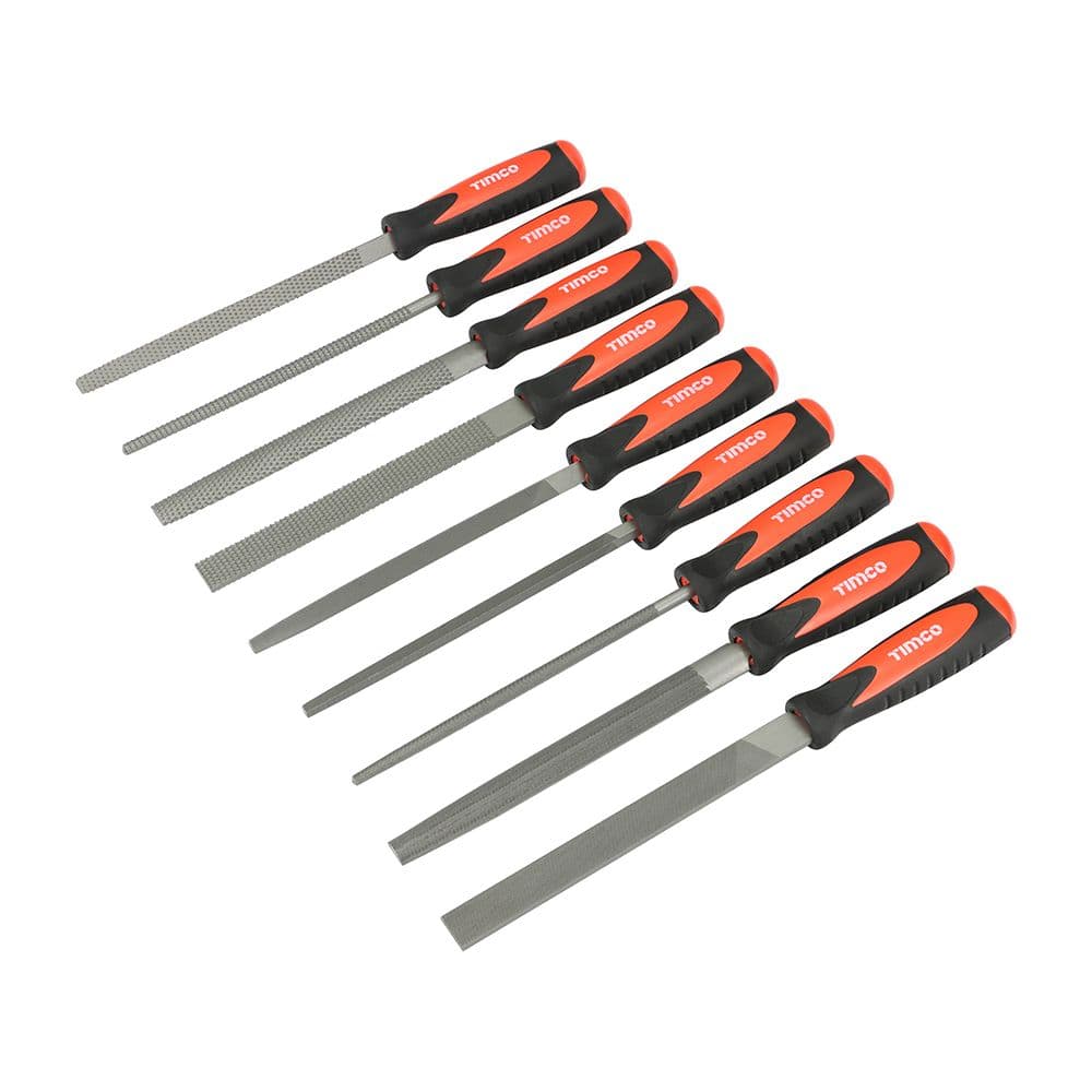 9 Piece File & Rasp Set