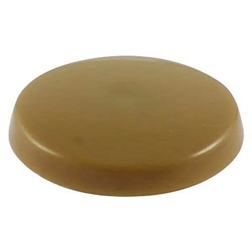 TIMCO LIGHT OAK Concrete Screw Cover Caps - Light Oak - Bag of 100