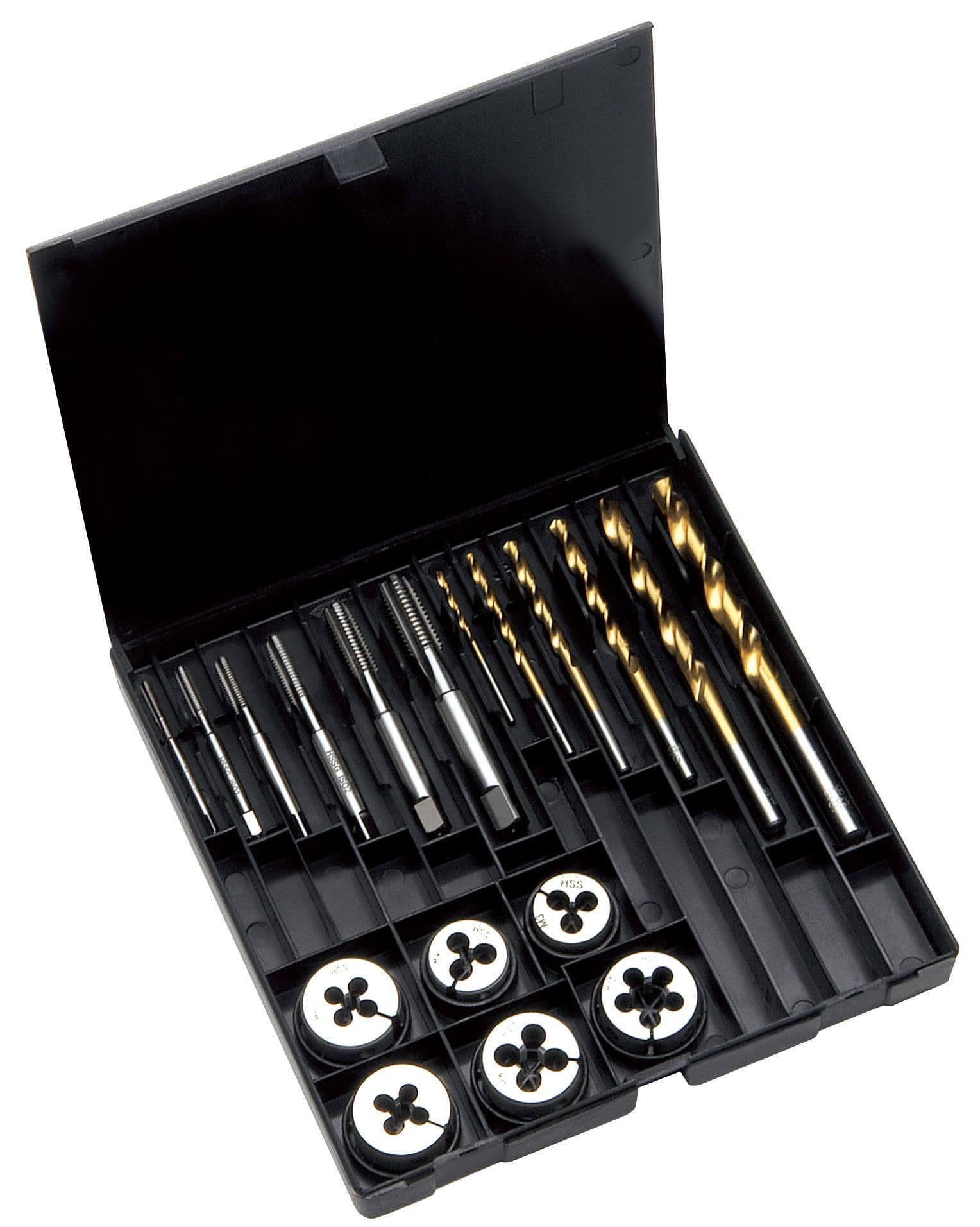 VOLKEL - 3/16" - 1/2" BSW - Tap Die & Drill Set