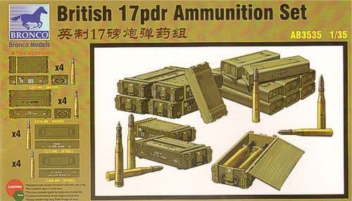 AB3535 British 17pdr Ammunition Set