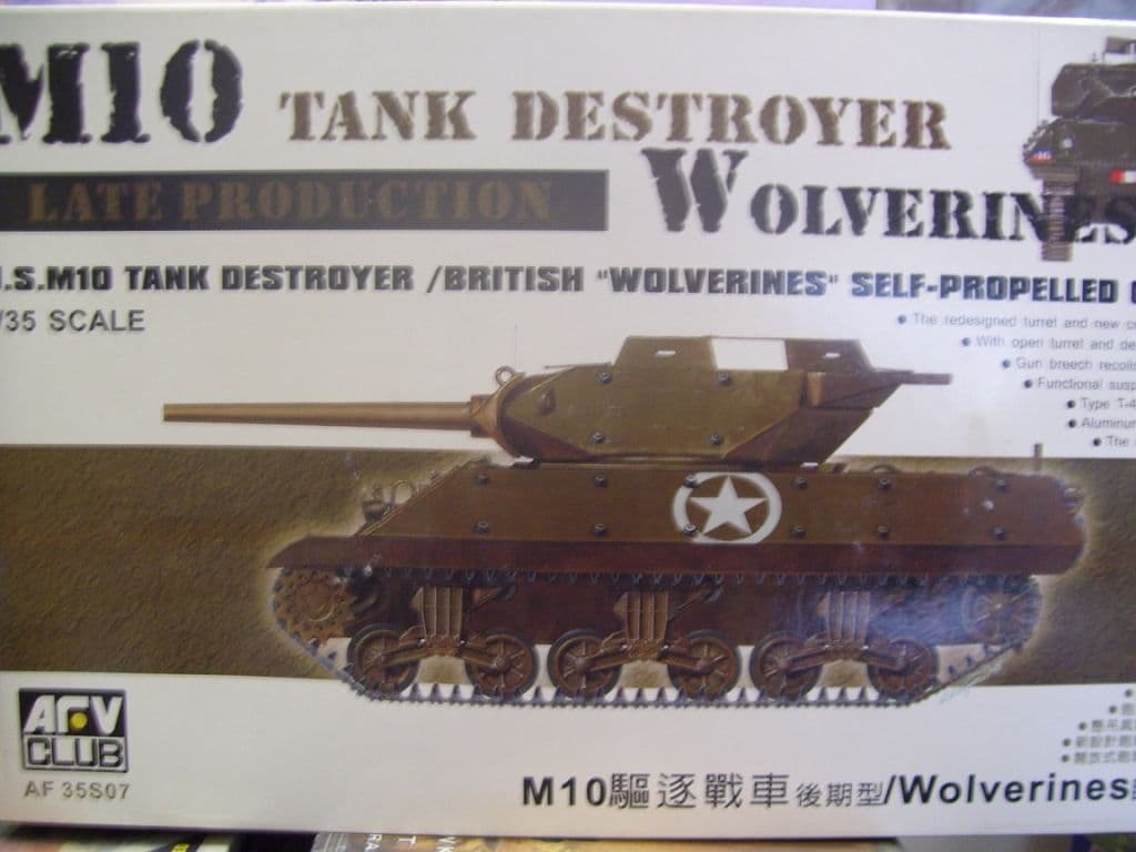 AF35S07 M10 Wolverine Tank Destroyer