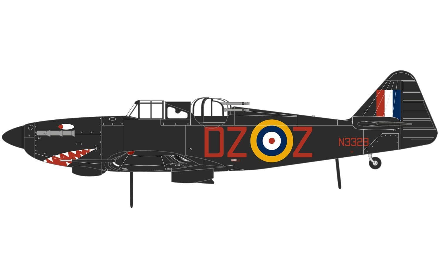 AX05132 Boulton-Paul Defiant NF 1
