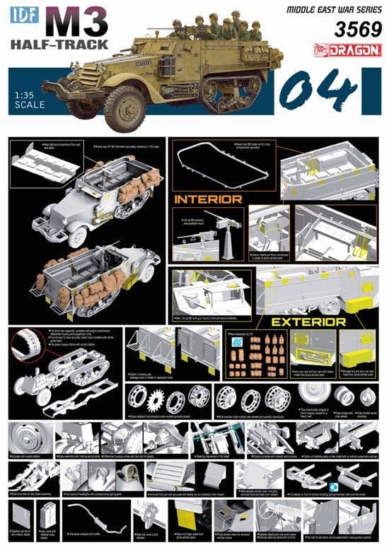 DN3569 M3 Halftrack Israel Defence Forces IDF