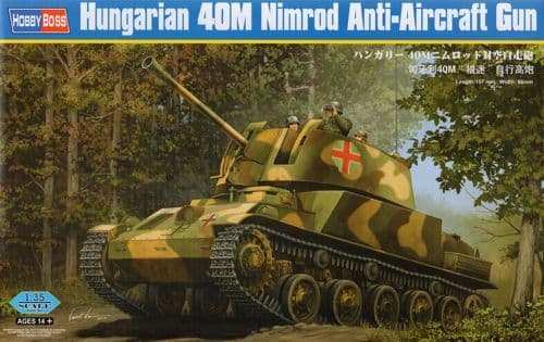 HBB83829 Hungarian 40M Nimrod Anti-Aircraft Gun