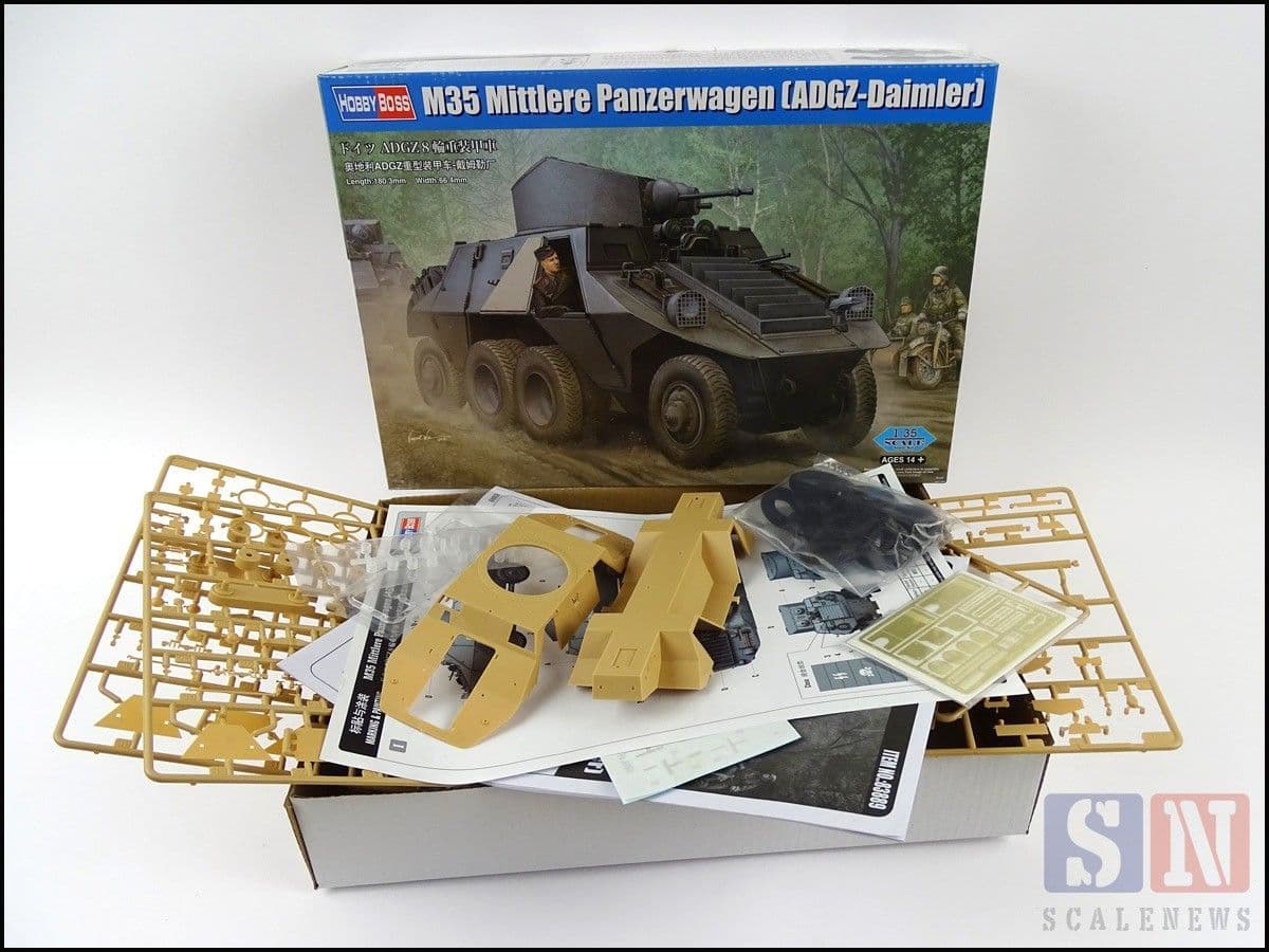 HBB83889 M35 Mittlere Panzerwagen ADGZ-Daimler