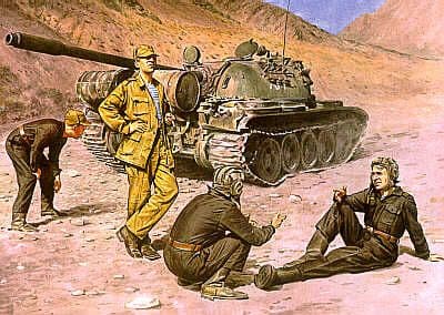 ICM35281 Soviet Tank Crew Afghanistan