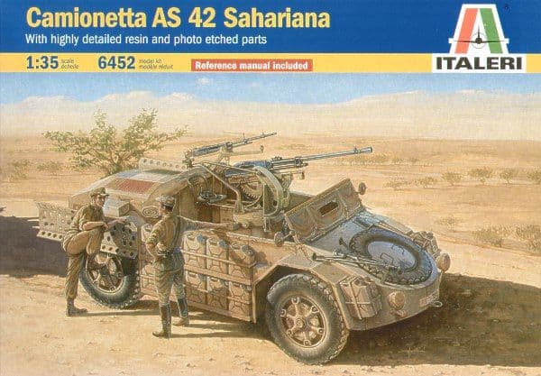IT6452 Italian Sahariana Armoured Car
