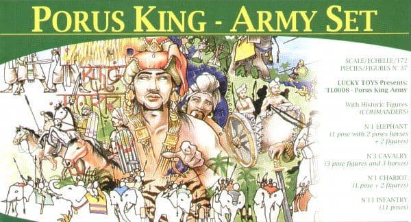 LUCK7208 King Porus Ancient Indian Army