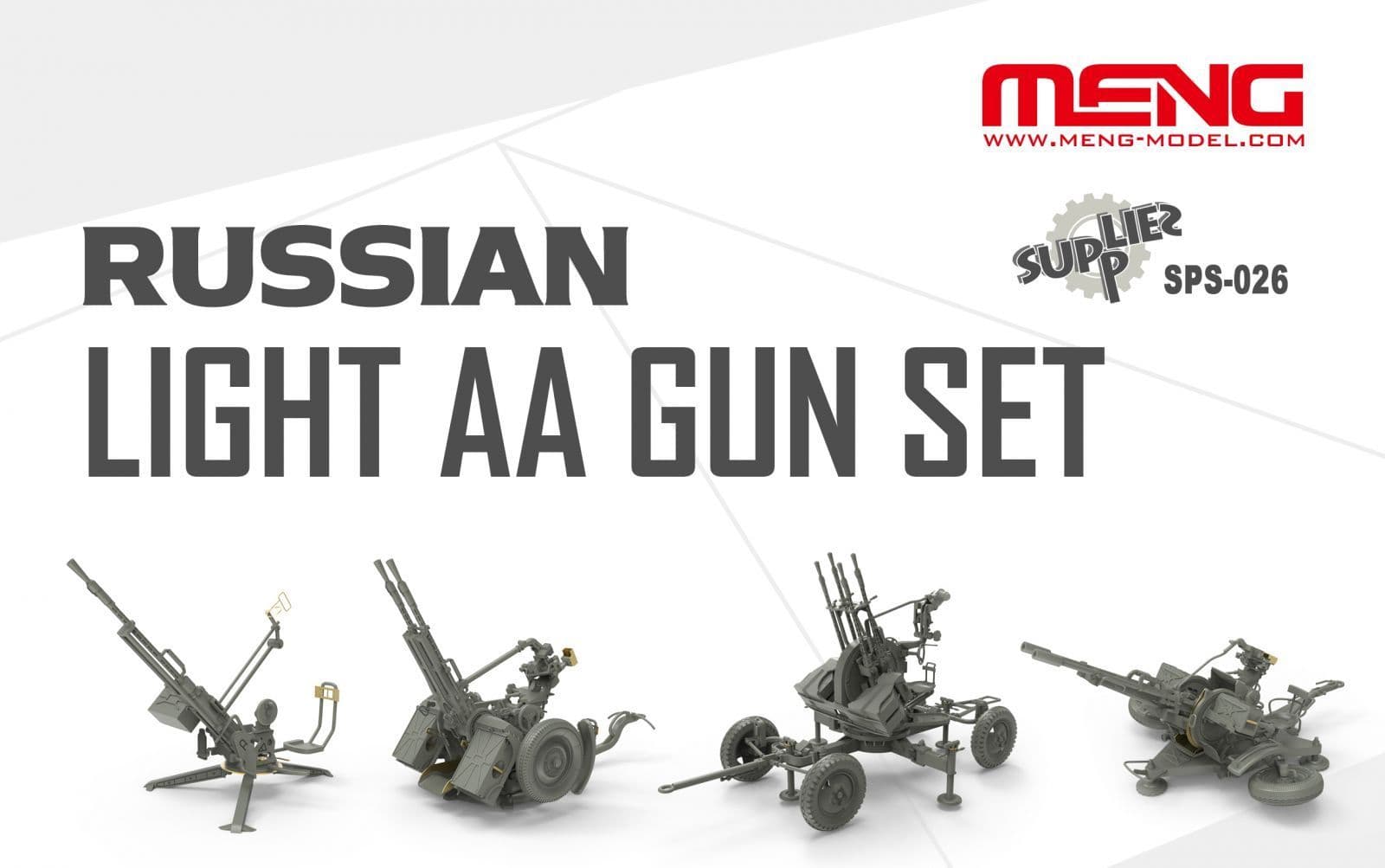 MNGSPS026 Russian Light AA Gun Set