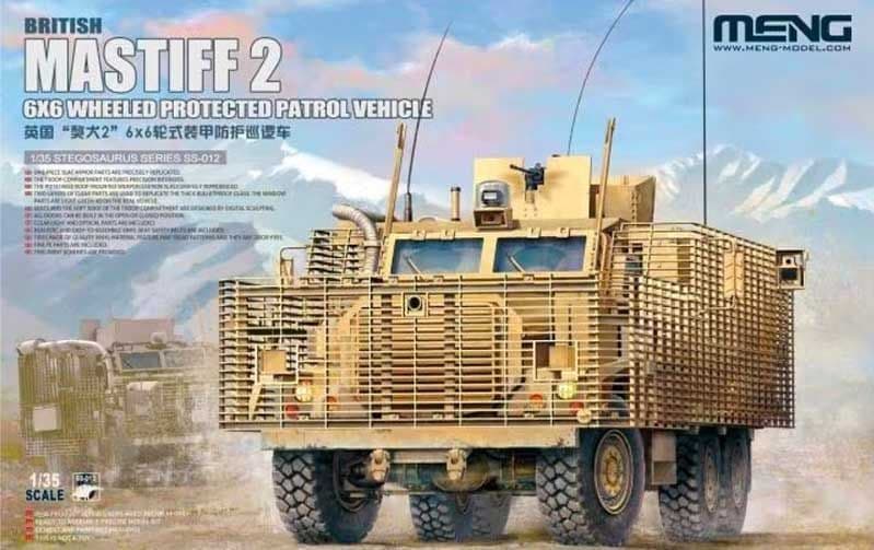 MNGSS012 British Mastiff 2 6x6 Wheeled Protected Patrol Vehicle