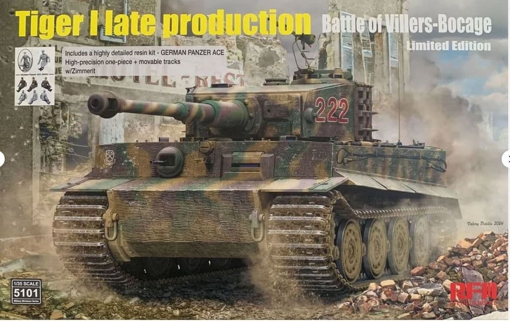 RFM5101 Tiger 1 Late Production Battle of Villers-Bocage Limited Edition