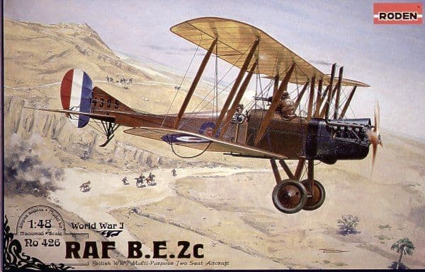 ROD426 Royal Aircraft Factory Be 2C