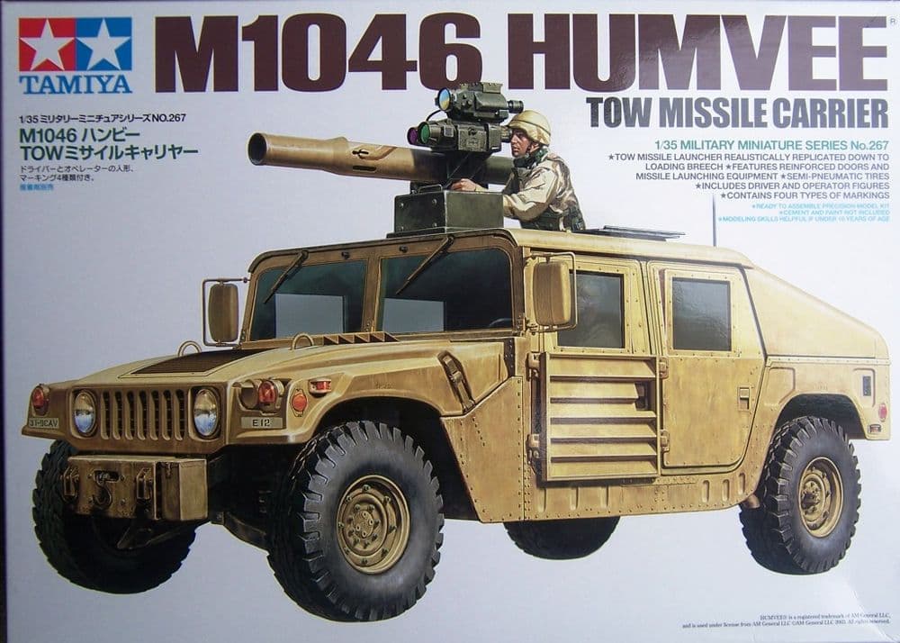 TA35267 Humvee M1046 with TOW Missile