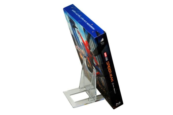 SS2 Blu-ray / DVD Large Steelbook Clear Plastic Display Stands