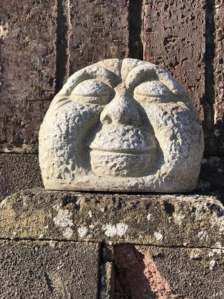 Latex Mould to make Stoney Face Ornament