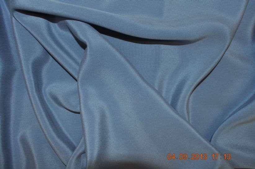 Sandwashed silk double crepe 108 cms 172 gsm Hyacinth