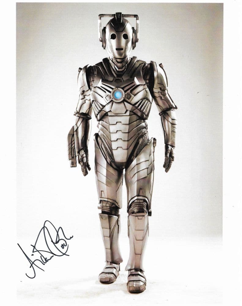 AIDAN COOK DOCTOR WHO Cyberman10x8 Genuine Signed Autograph COA 12059
