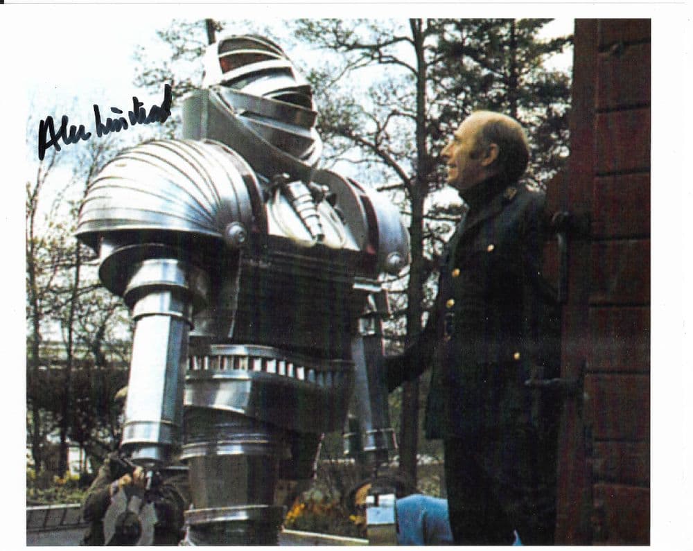 Alec Linstead DOCTOR WHO genuine signed autograph 10" x 8" COA 22608 1