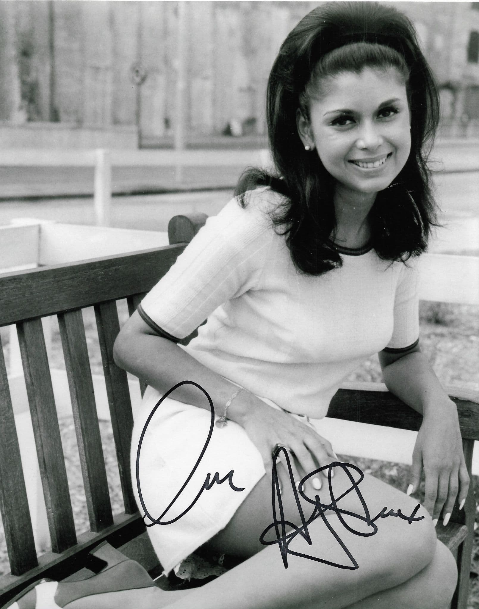 Ayshea Brough UFO Genuine signed Autograph 10x8 COA 11654