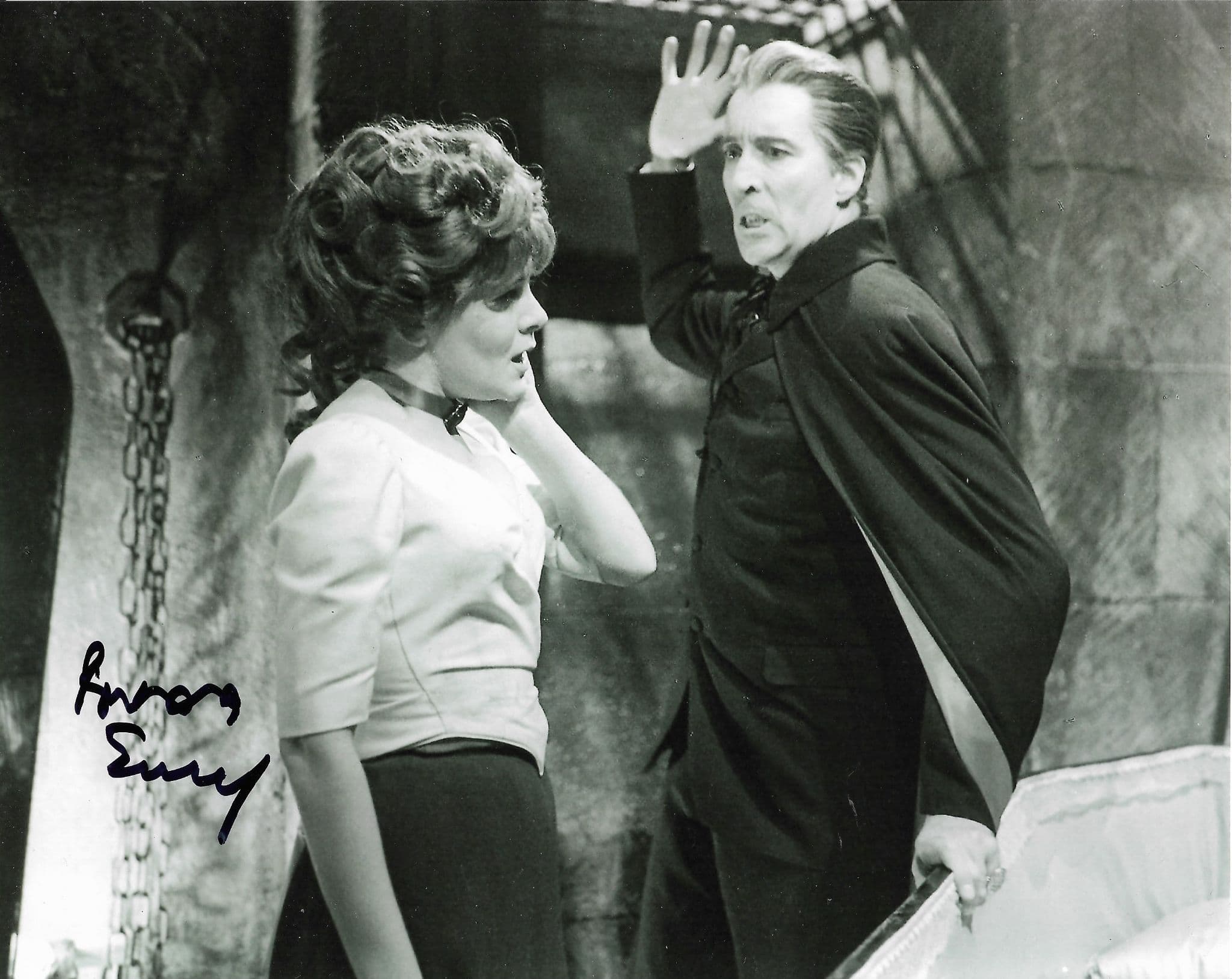 Barbara Ewing Hammer Horror Genuine Signed Autograph 10 x 8 COA 11619