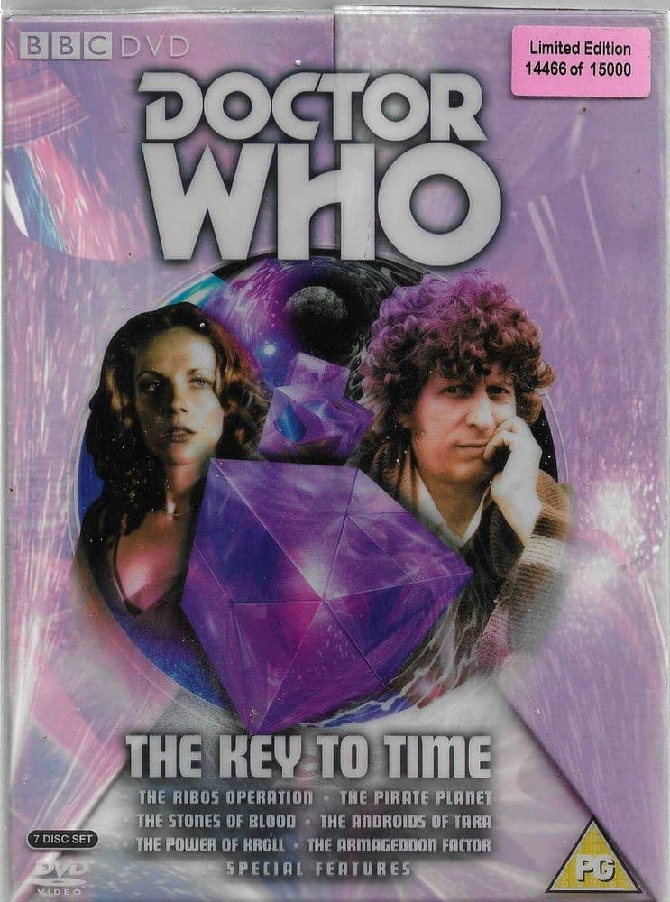 BBC Doctor Who DVD The Key to Time BOX SET only 4 DVDs of 6