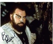 Brian Blessed DOCTOR WHO Genuine Signed Autograph 10 x 8 COA 2721
