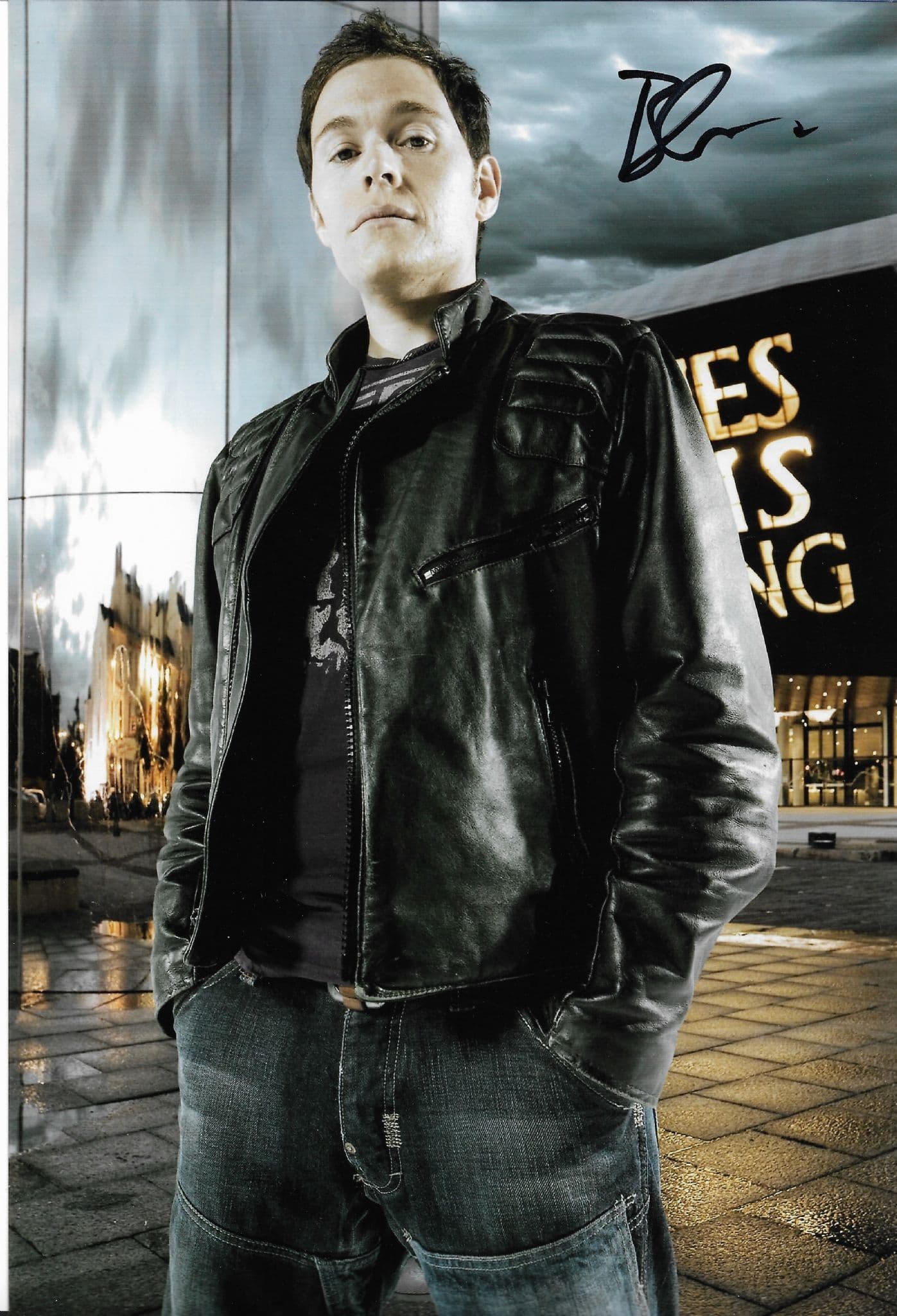 Burn Gorman "Dr Owen Harper TORCHWOOD genuine signed autograph COA 12X8 ...