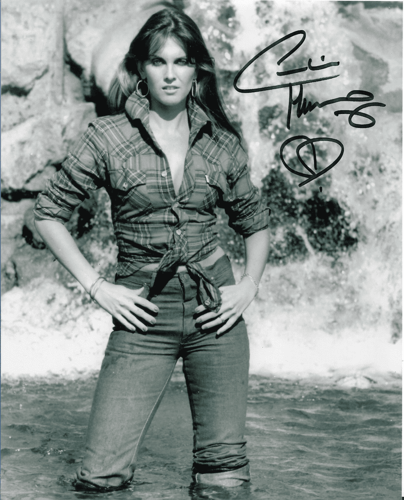 Caroline Munro "Hammer Bond & Model" Genuine signed autograph 10 by 8 ...