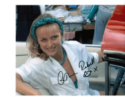 CATHERINE RABETT from 007 film "The Living Daylights" signed 10 by 8