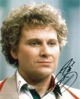 Colin Baker as the Doctor genuine signed autograph 10x8 COA 5448