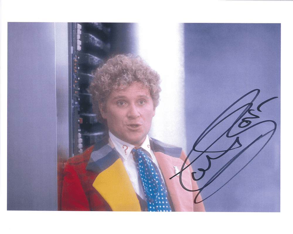 Colin Baker The 6th Doctor Doctor Who Genuine Signed Autograph 10 x 8 ...