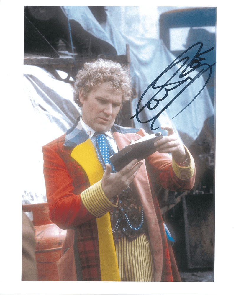 Colin Baker The 6th Doctor Doctor Who Genuine Signed Autograph 10 x 8 ...